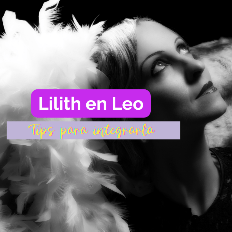 Lilith en Leo 2023: Brilla sin censurarte – Esencia by Mariana
